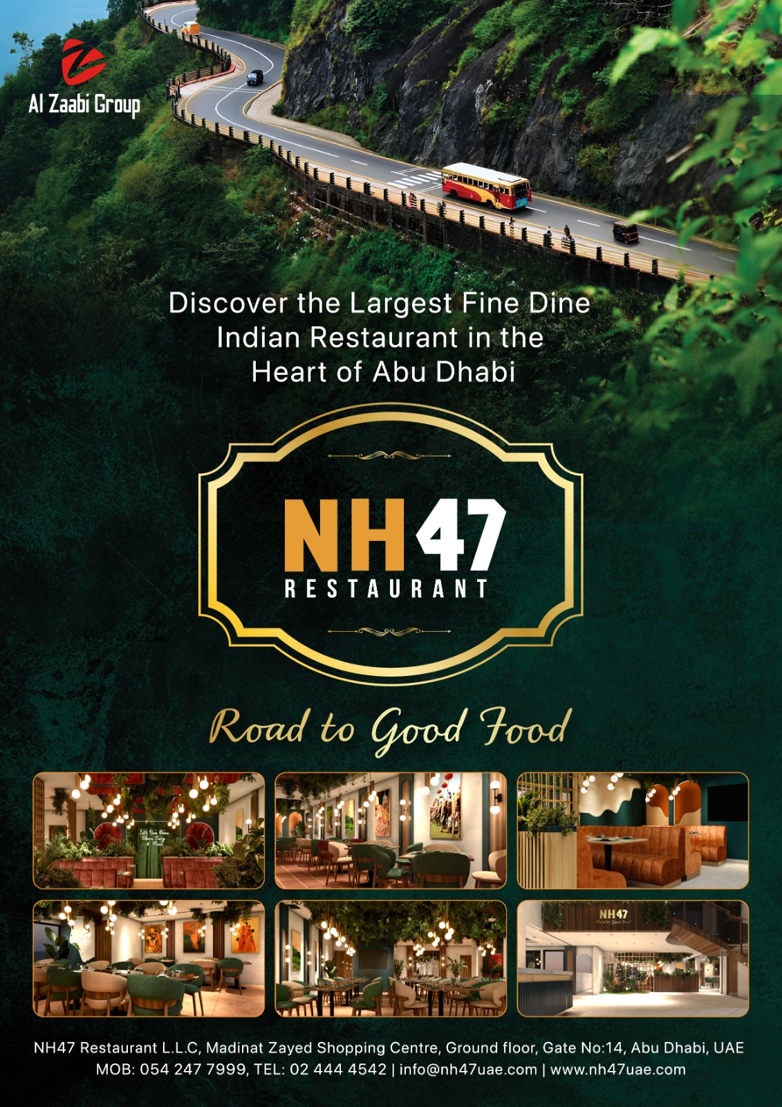NH 47 RESTAURANT | Madinat Zayed